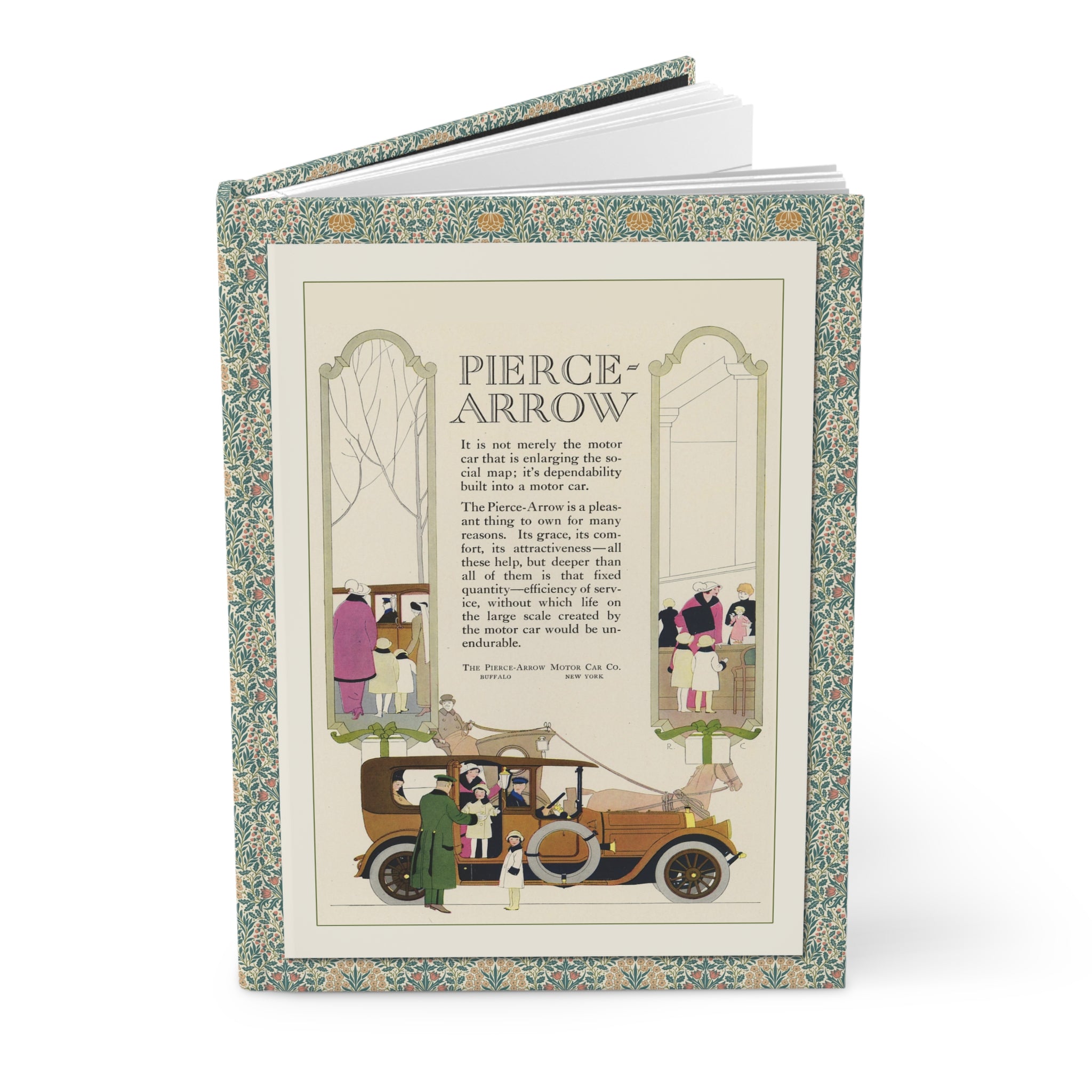 Automobile Journal — Pierce-Arrow 1914 Rene Clark Art Nouveau ...
